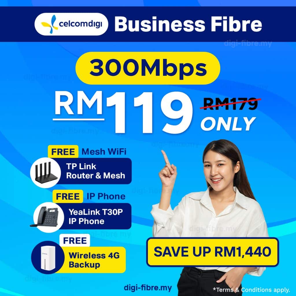 CelcomDigi Business Fibre - CelcomDigi Fibre