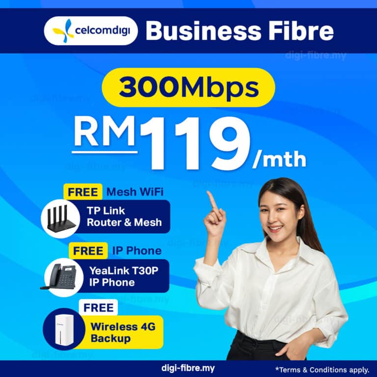 CelcomDigi Business Fibre - CelcomDigi Fibre